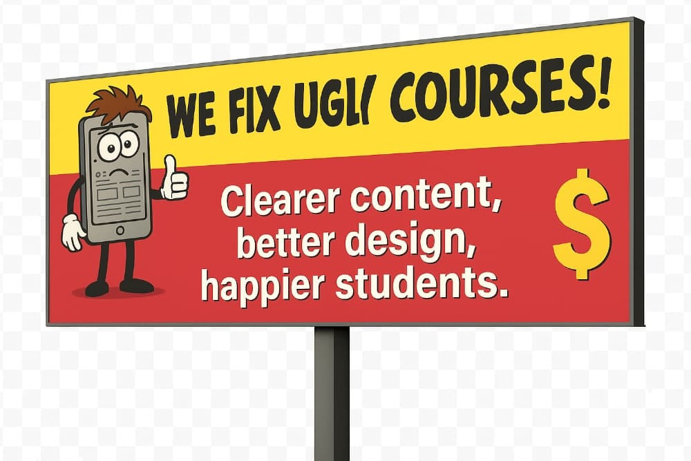 We Fix Ugly Courses – Here’s How - Babb Education